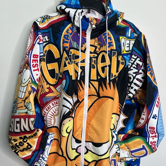 Members Only | Jackets & Coats | Members Only X Garfield Windbreaker ...